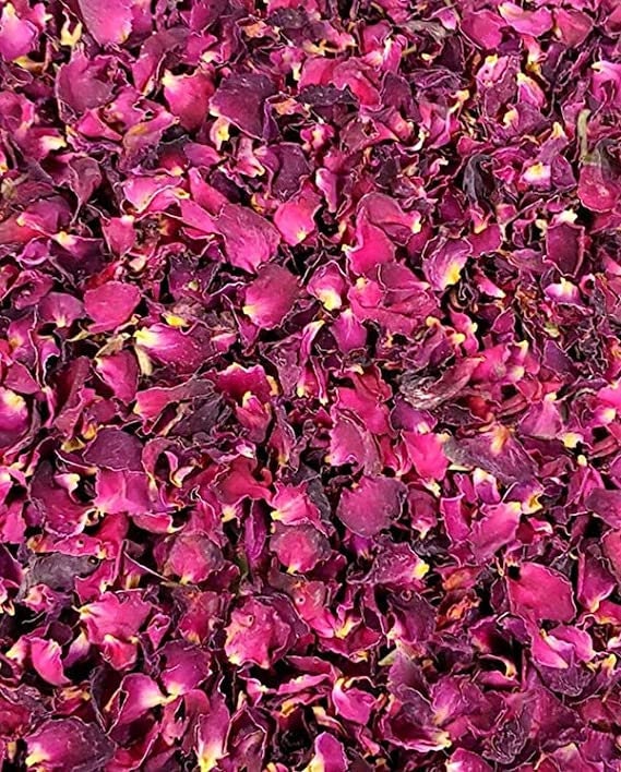 Edible Natural Dried Rose Petals | 200+ Servings | Edible Roses | Roses ...