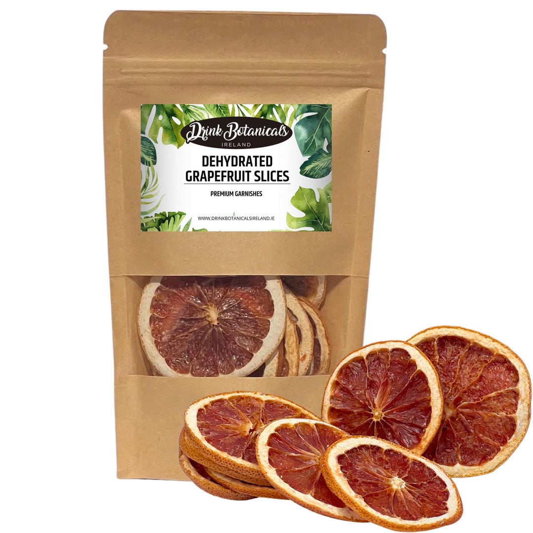 Dehydrated Dried Grapefruit Slices Wheels| 100% Natural | 13+ Slices ...
