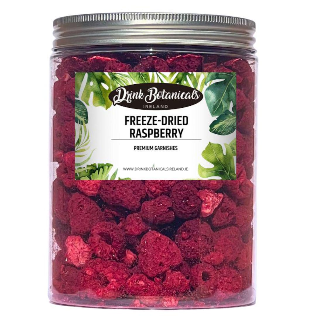 Freeze Dried Whole Raspberries 100%natural for Garnishing Cocktails ...