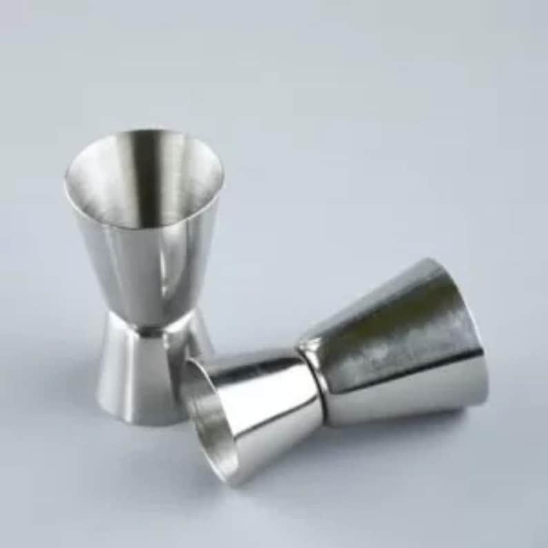 Stainless Steel Cocktail Measure – Double Jigger - Etsy