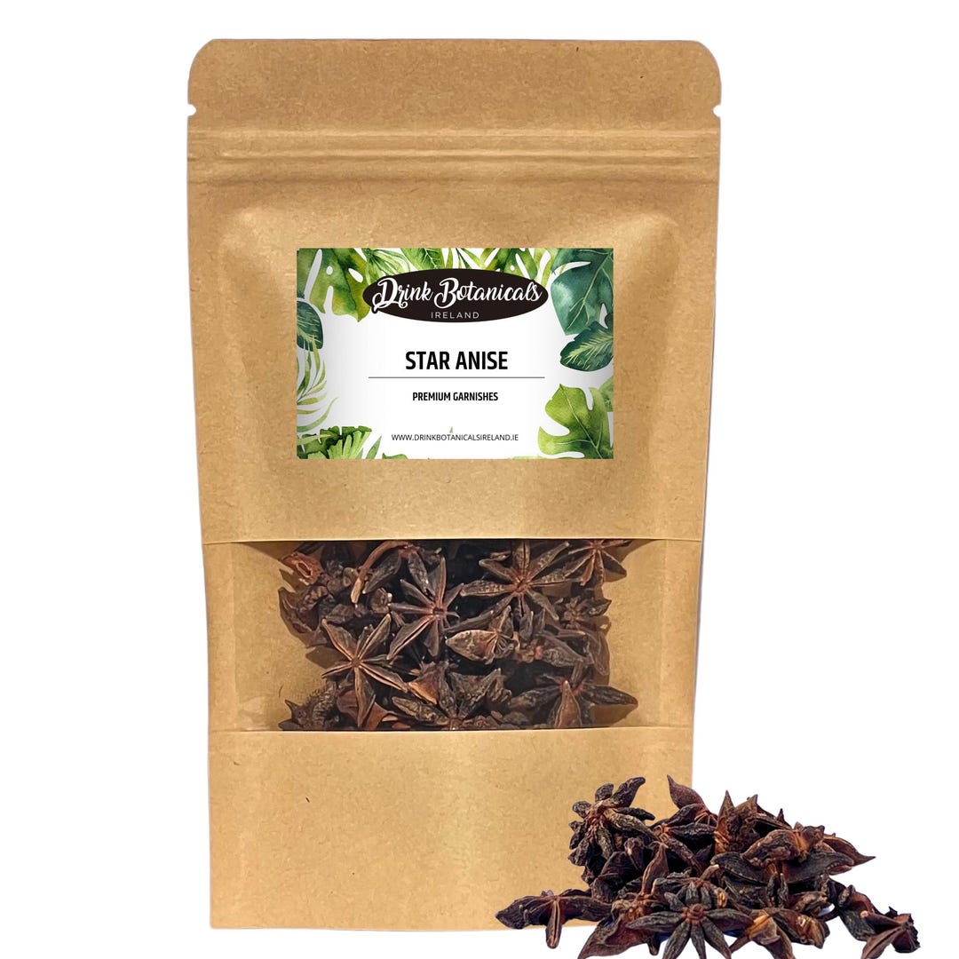 Whole Star Anise | 30+servings| for Cooking, Herbal Teas, Cocktails ...