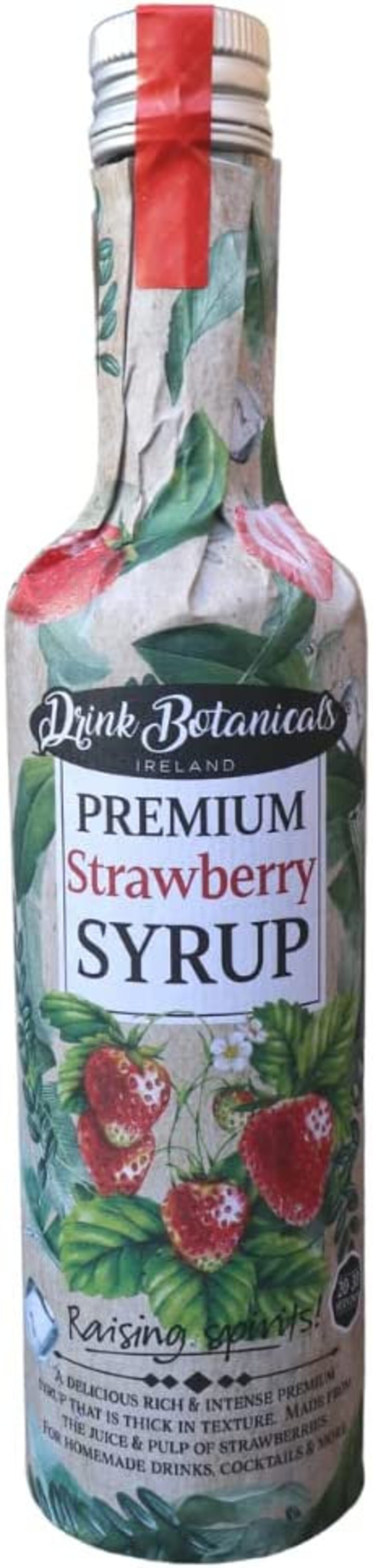 Premium Strawberry Syrup Puree High Natural Fruit Content Made From the ...