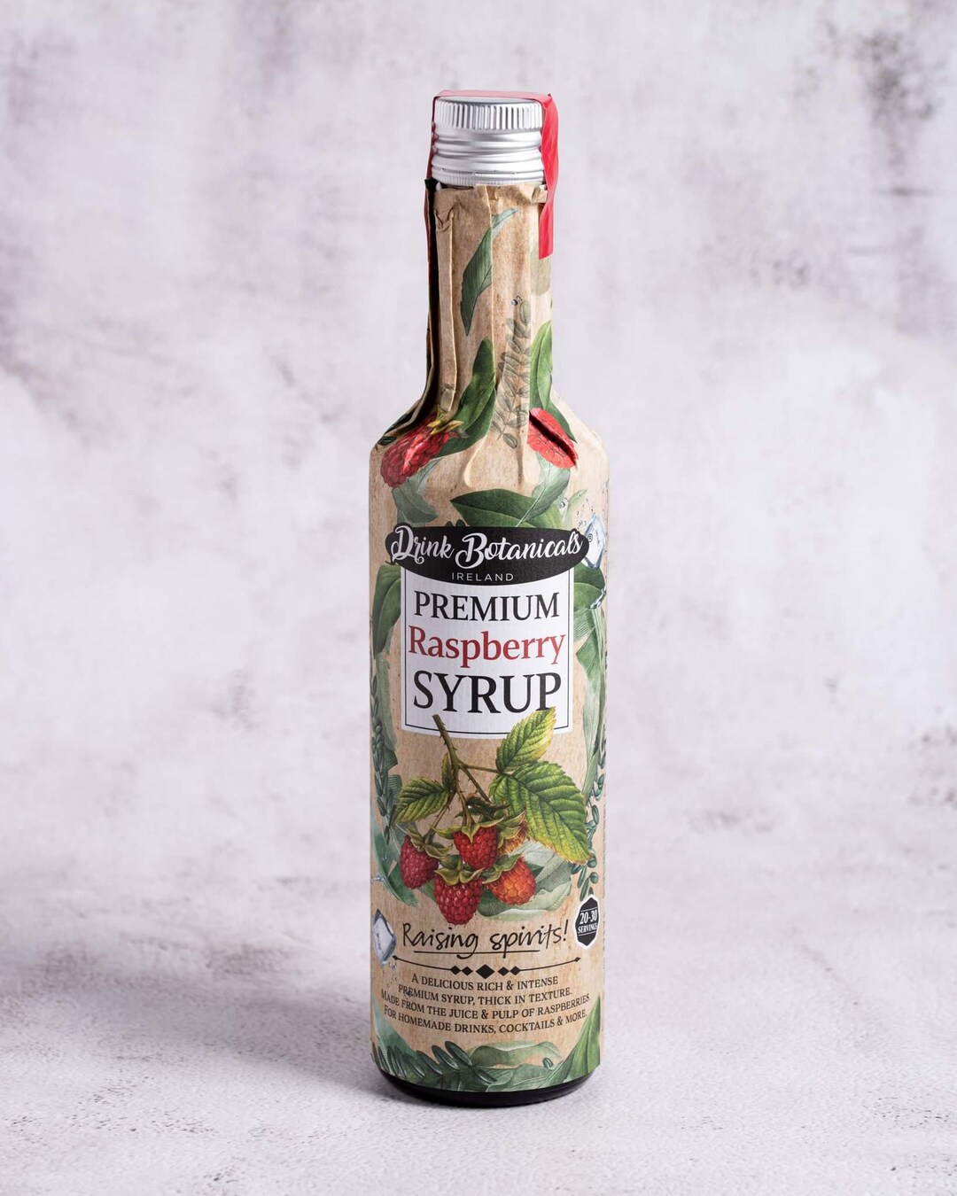 Premium Raspberry Syrup Puree | Made From the Juice & Pulp of ...