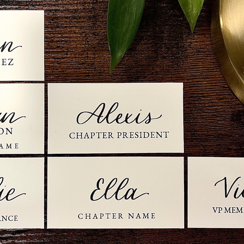 Recruitment Name Tags - Etsy