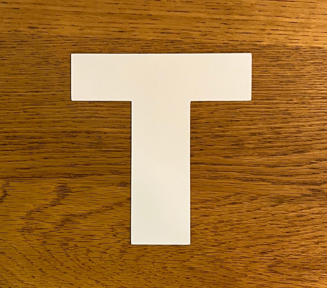 Letter Stencil 'T' / English Alphabet Stencils / DIY - Etsy