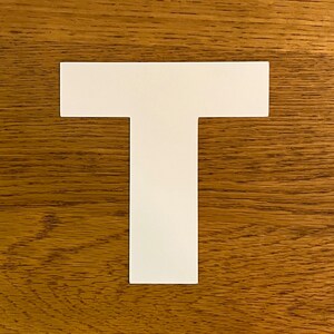 Letter Stencil 'T' / English Alphabet Stencils / DIY - Etsy