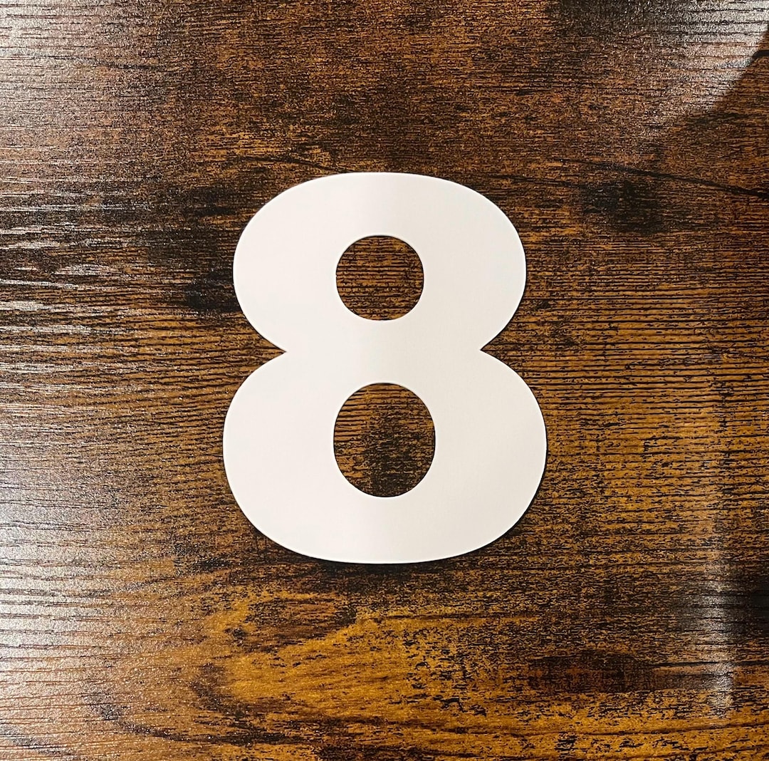 Number Stencil '8' / English Alphabet Stencils / DIY - Etsy