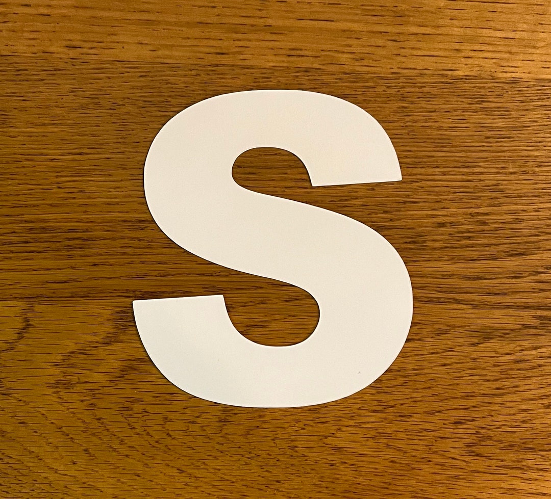 Letter Stencil 'S' / English Alphabet Stencils / DIY - Etsy