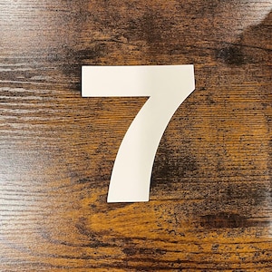 Number Stencil '7' / English Alphabet Stencils / DIY - Etsy