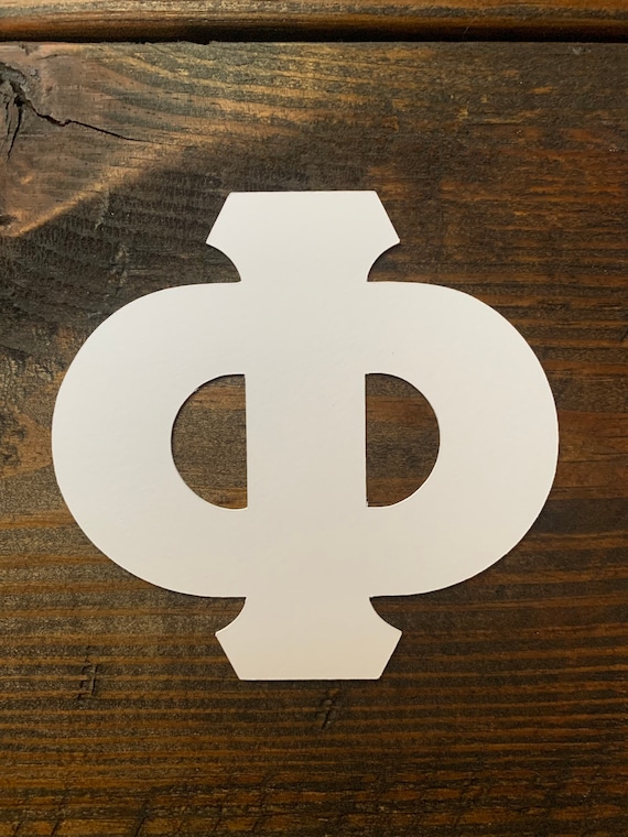 Plantilla De Letra Griega Phi Kit De Plantillas De Letras Del Alfabeto