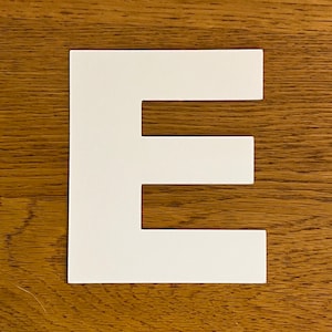 Letter Stencil 'E' / English Alphabet Stencils / DIY - Etsy