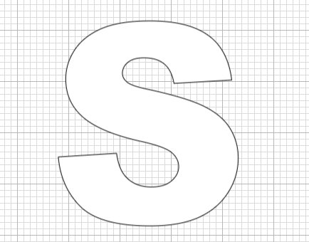 Letter Stencil 'S' / English Alphabet Stencils / DIY - Etsy