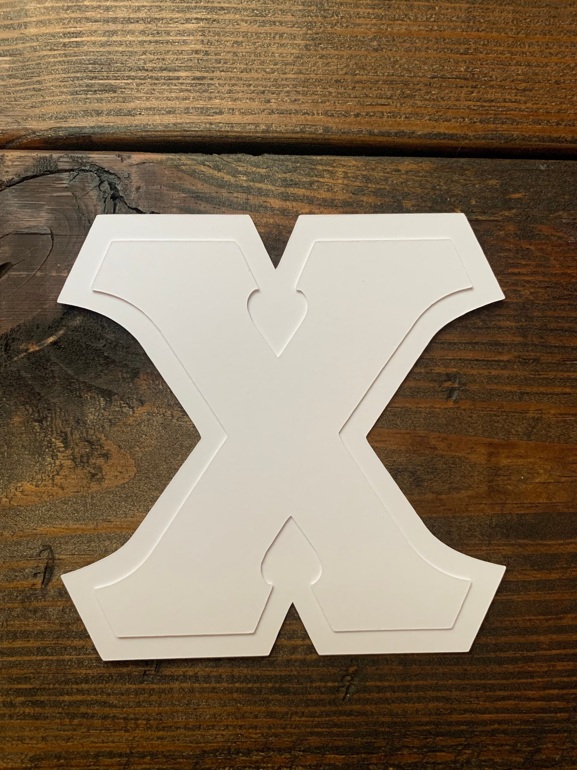Chi Greek Letter Stencil / Sorority & Fraternity / DIY - Etsy