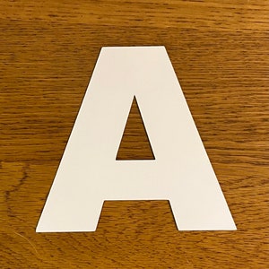 Letter Stencil 'A' / English Alphabet Stencils / DIY - Etsy