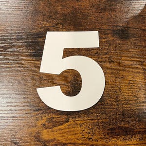 Number Stencil '5' / English Alphabet Stencils / DIY - Etsy