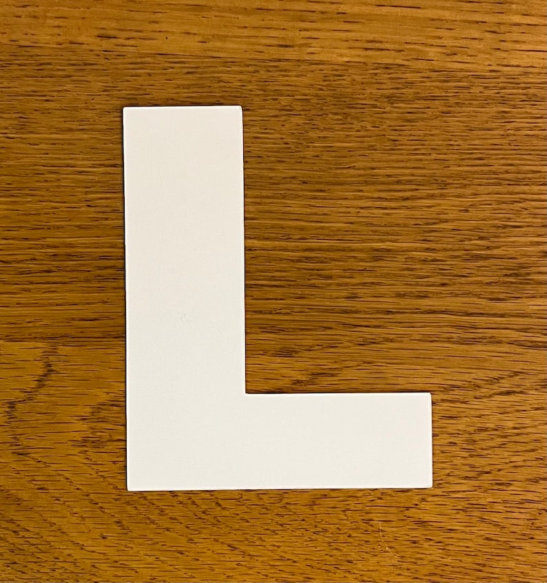 Letter Stencil 'L' / English Alphabet Stencils / DIY - Etsy