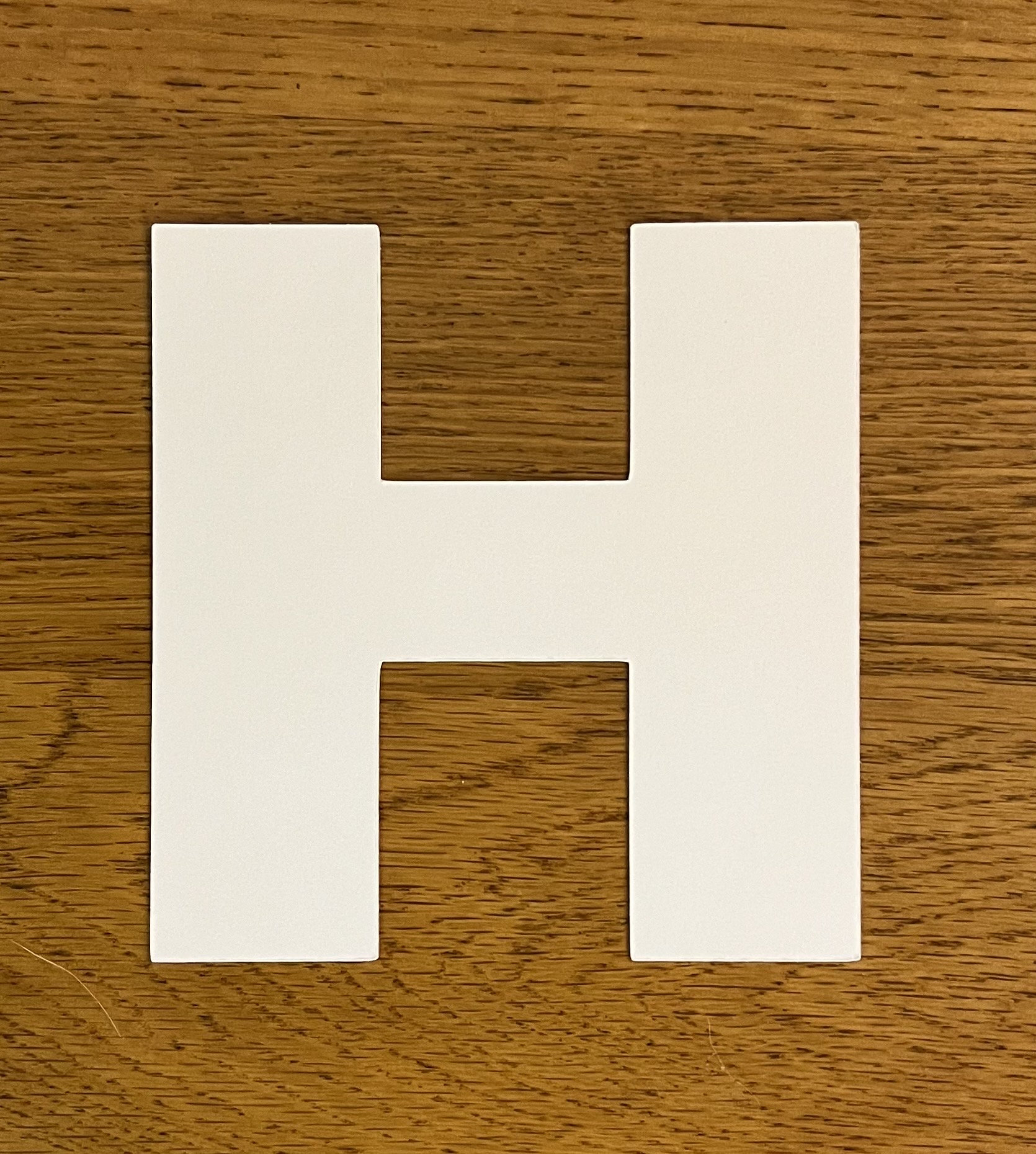 Letter Stencil 'H' / English Alphabet Stencils / DIY - Etsy