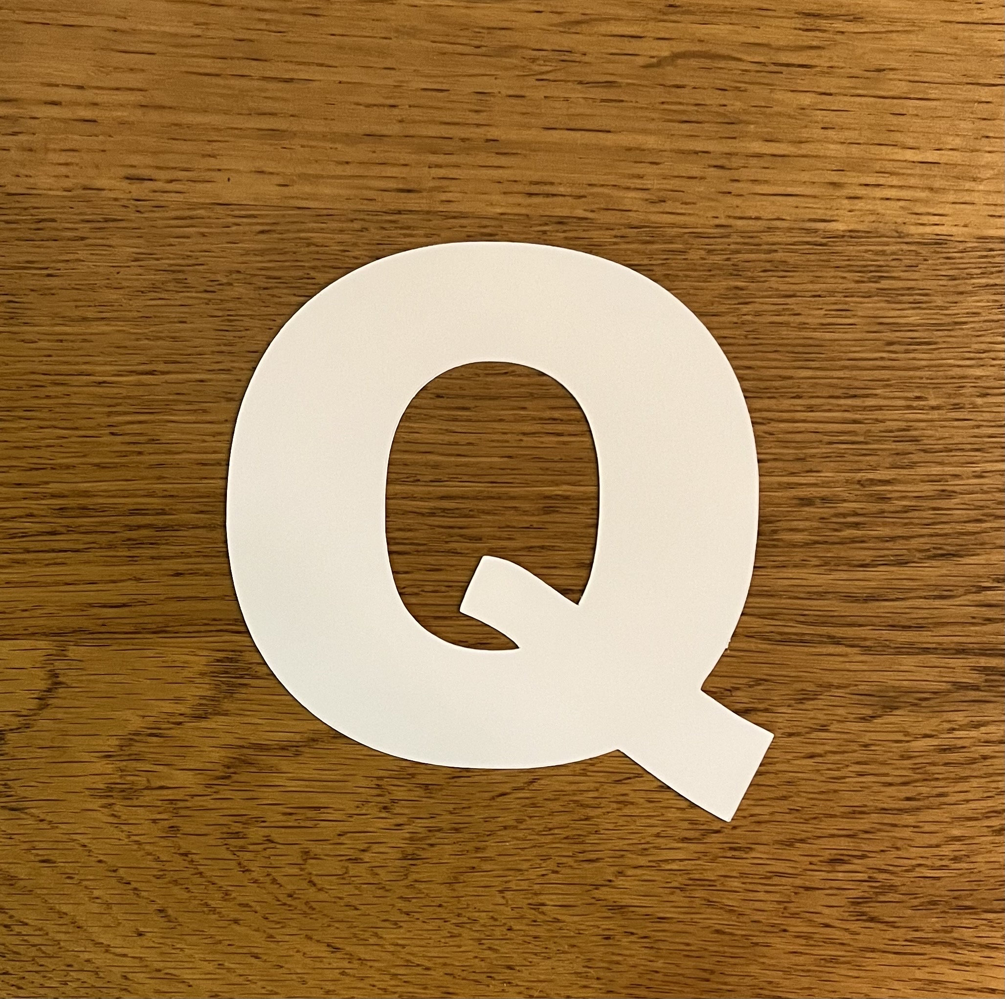 Letter Stencil 'Q' / English Alphabet Stencils / DIY - Etsy