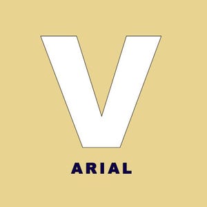 Letter Stencil 'V' / English Alphabet Stencils / DIY - Etsy