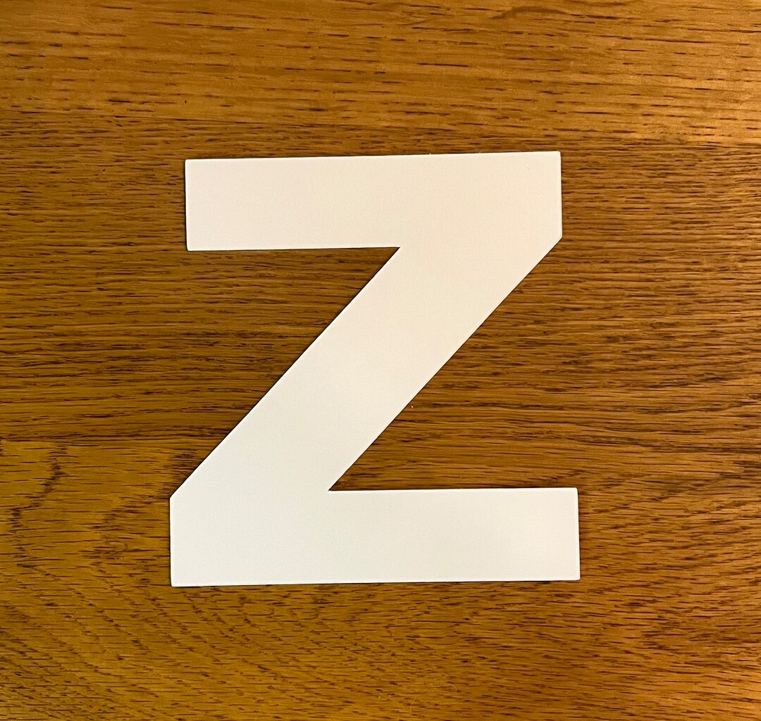 Letter Stencil 'Z' / English Alphabet Stencils / DIY - Etsy