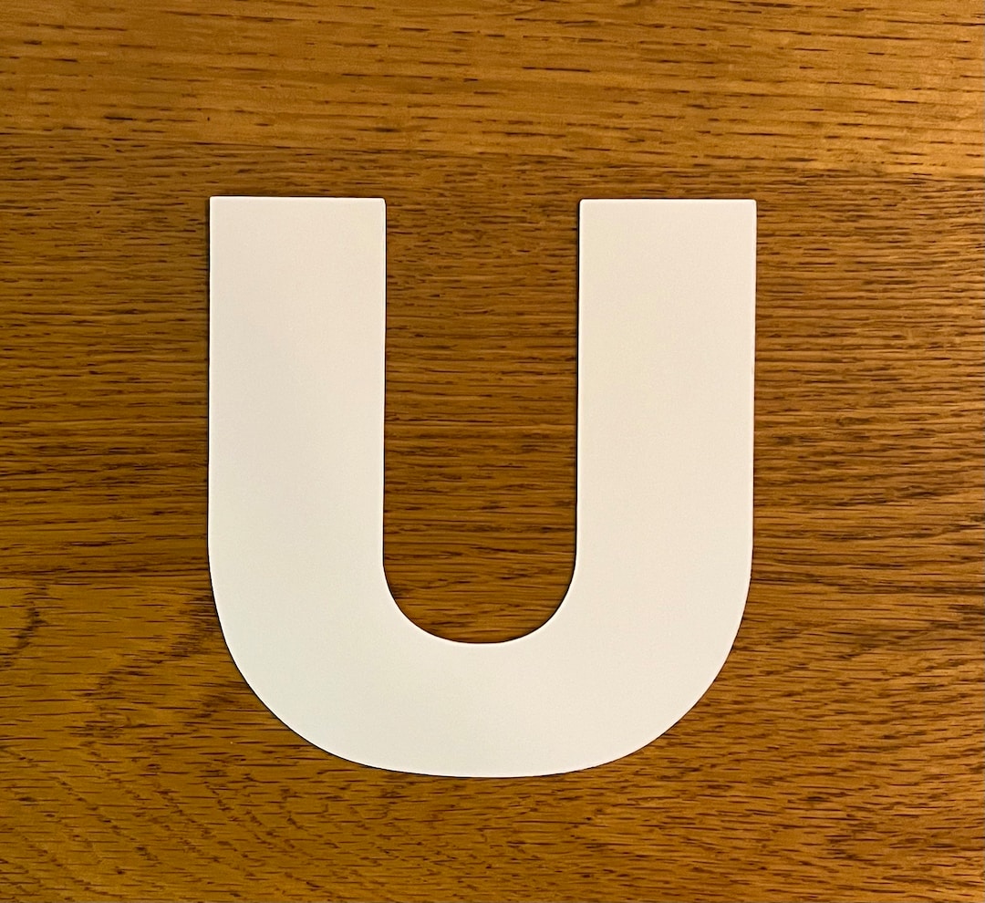 Letter Stencil 'U' / English Alphabet Stencils / DIY - Etsy