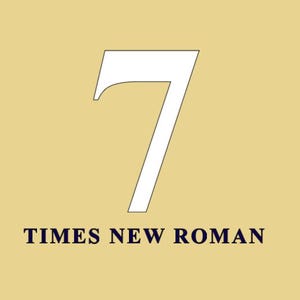 Number Stencil '7' / English Alphabet Stencils / DIY - Etsy