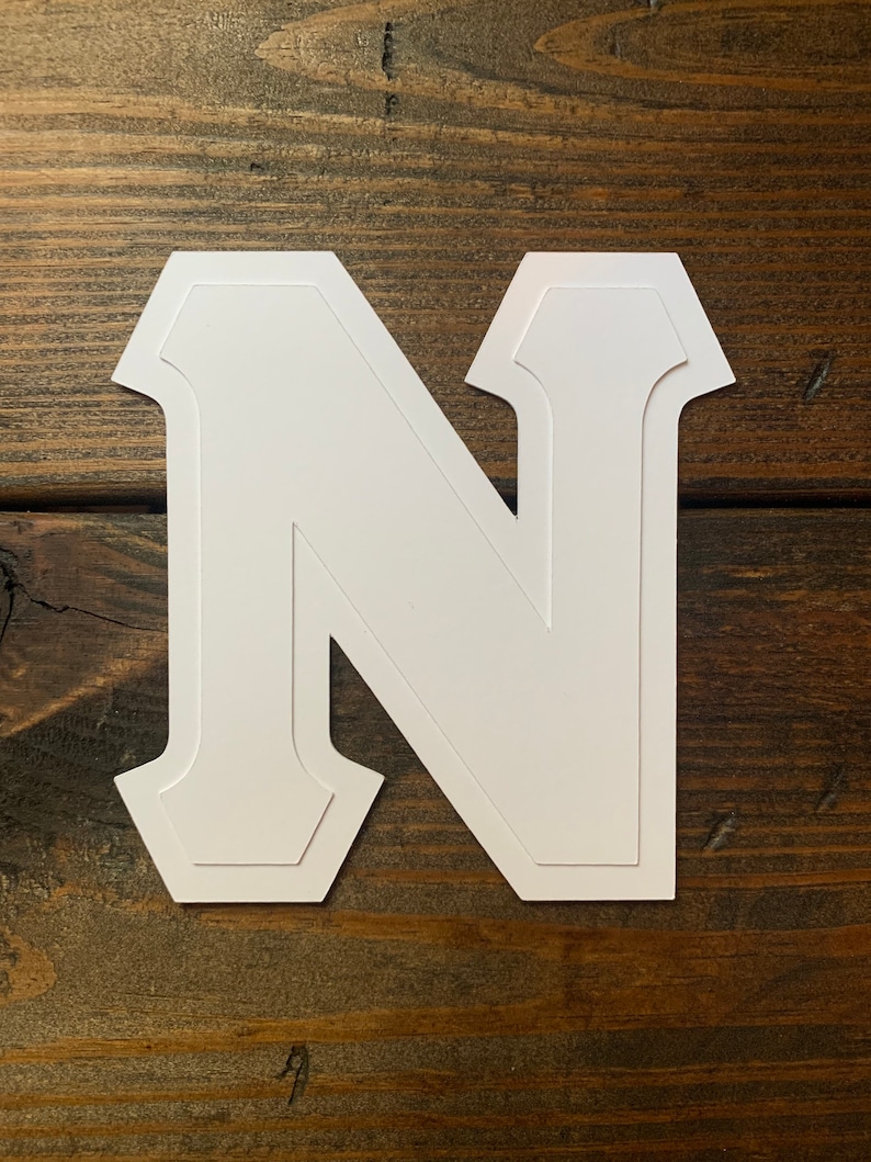 Nu Greek Letter Stencil / Sorority & Fraternity / DIY - Etsy