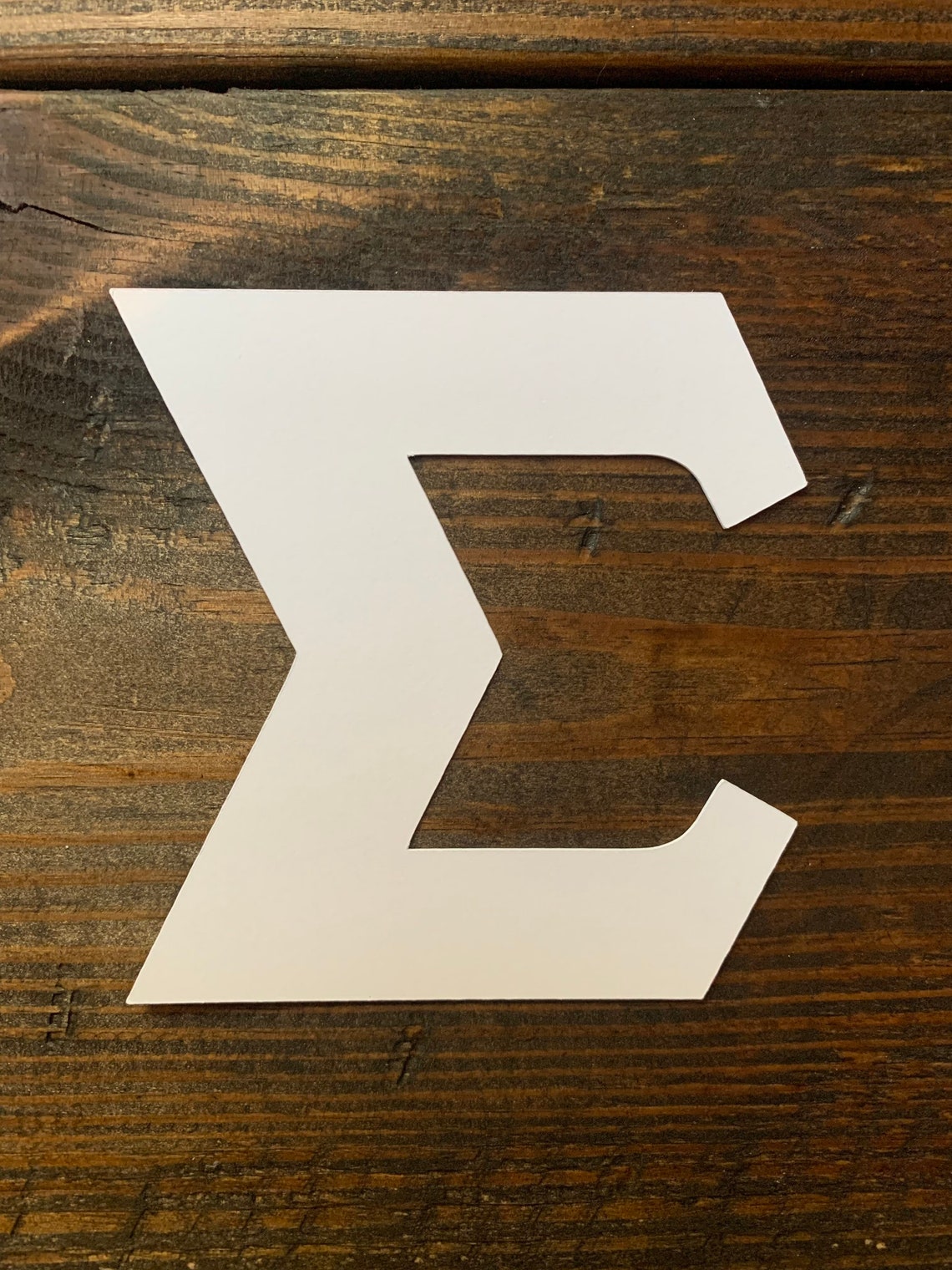 Sigma Greek Letter Stencil / Sorority & Fraternity / DIY - Etsy