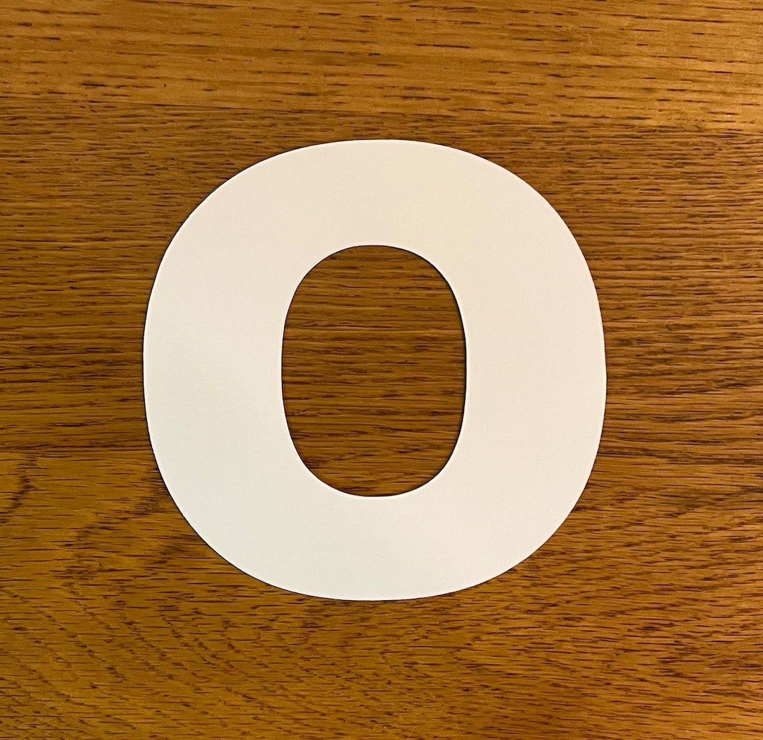 Letter Stencil 'O' / English Alphabet Stencils / DIY - Etsy