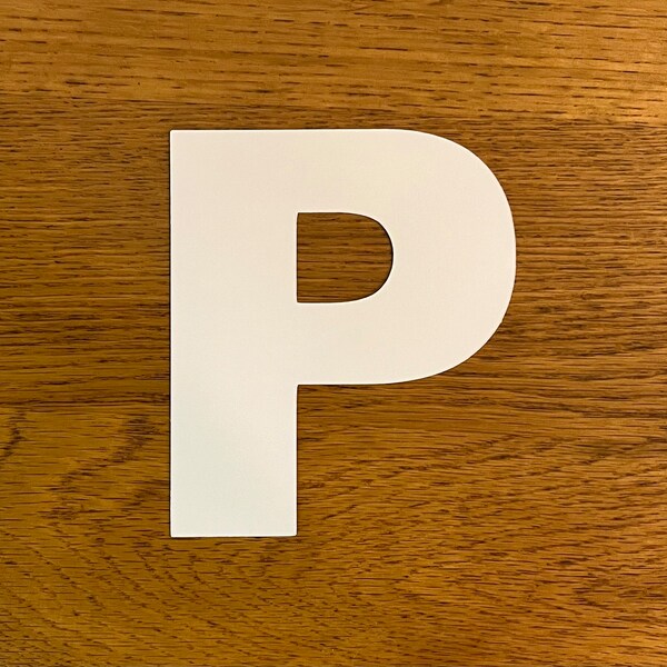 Letter Stencil P - Etsy