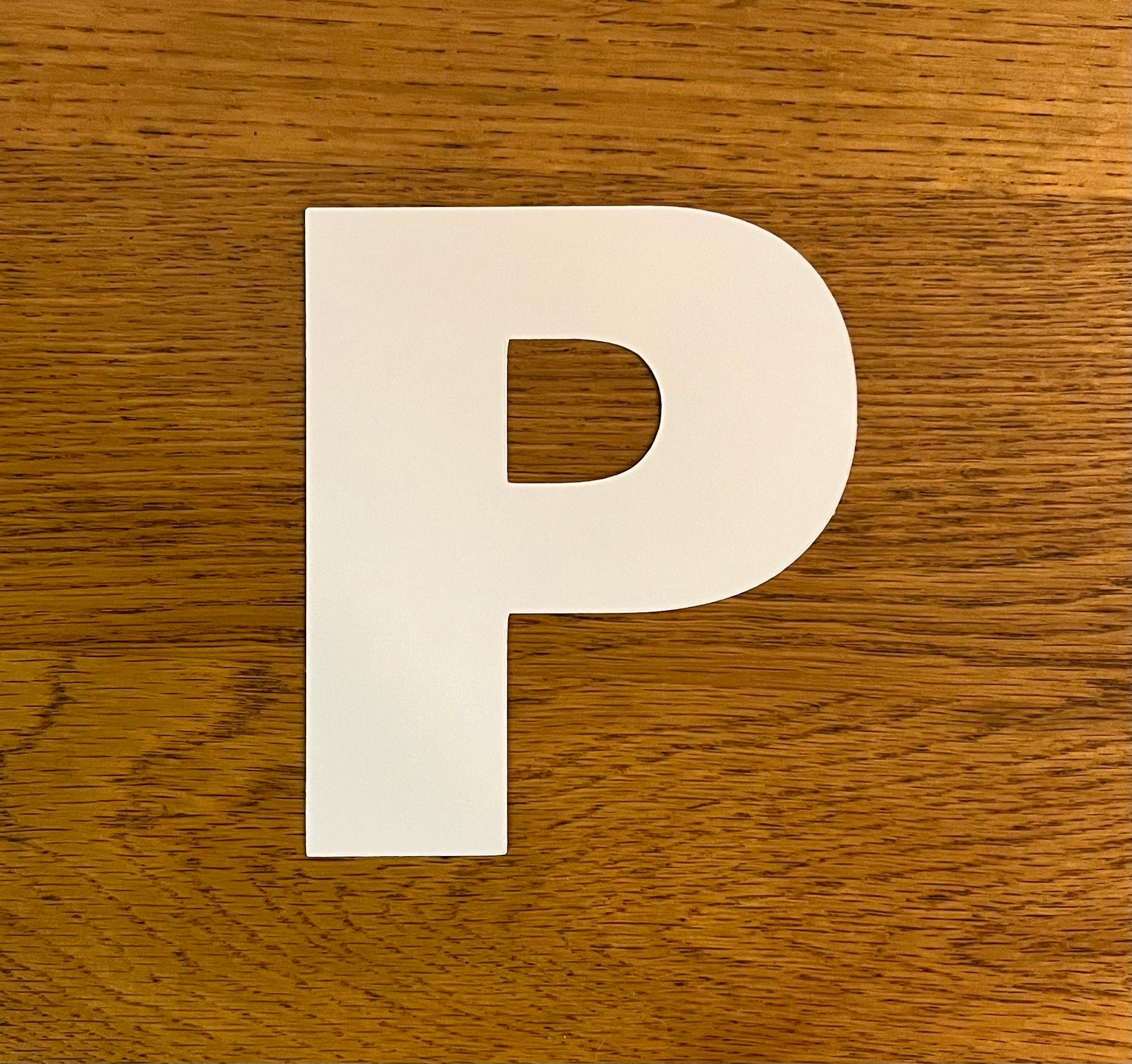 Letter Stencil 'P' / English Alphabet Stencils / DIY - Etsy