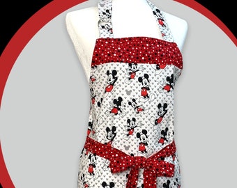Mickey Mouse Apron - Etsy