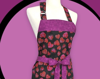 Heart Valentine Day Apron - Etsy