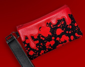 Zipper Blood Splatter - Etsy