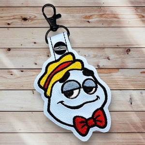 Embroidered Vinyl Monster Cereal Keychain - Key Ring - Key Fob. Choose ...