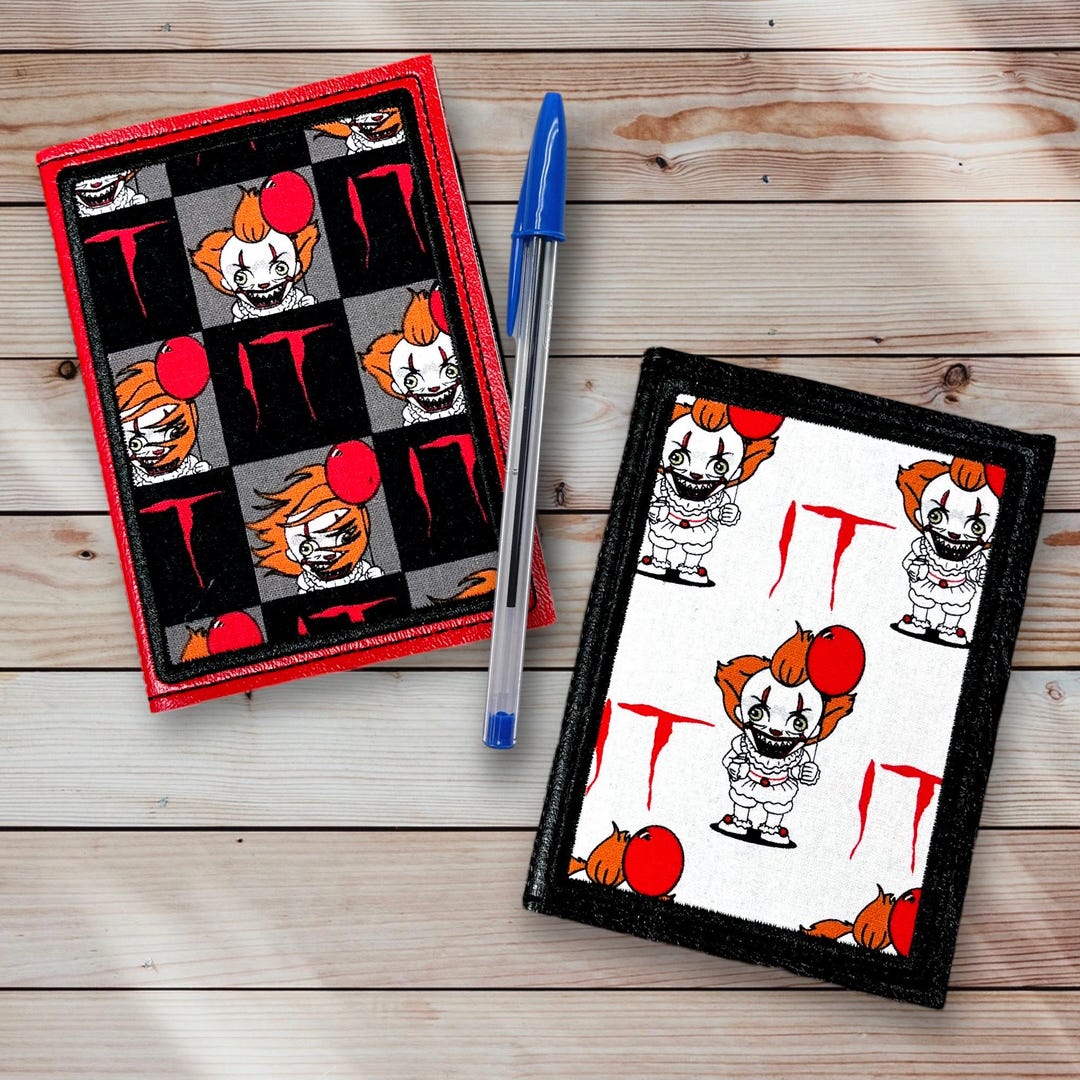 Pennywise - IT Clown Mini Notebook Cover. Notebook Included ...