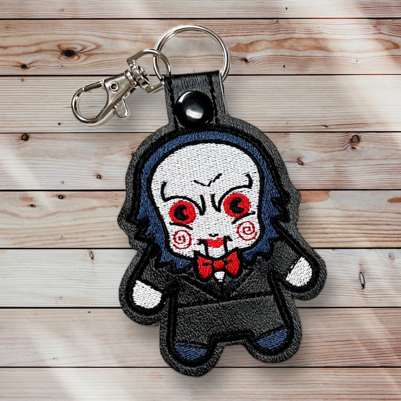 Chibi Style Horror Icon Key Rings Pennywise Pinhead Jigsaw - Etsy