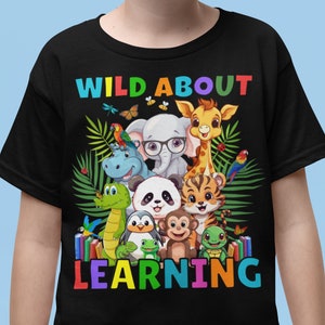 Instant Download PNG Wild About Learning Kids Zoo Safari Jungle Animal ...