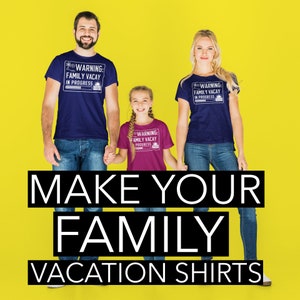 Warning Family Vacay in Progress Instant Digital Download Funny ...