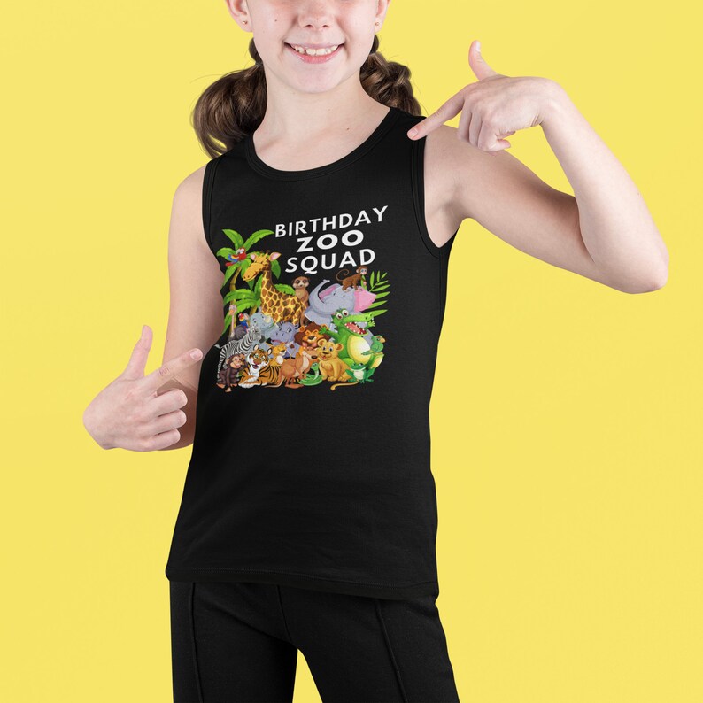 Instant Digital Download Birthday Zoo Squad Wild Safari - Etsy