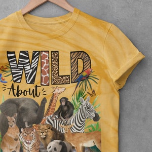 Instant Digital Download PNG File Wild About Teaching Teachers Zoo ...