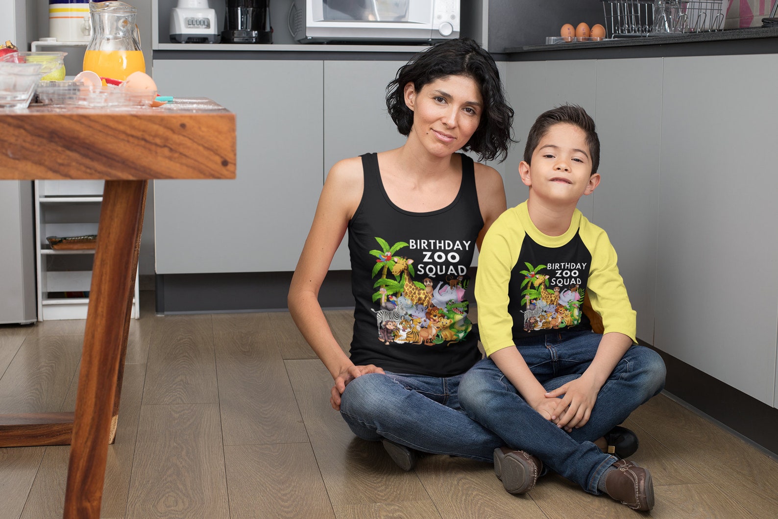 Instant Digital Download Birthday Zoo Squad Wild Safari - Etsy