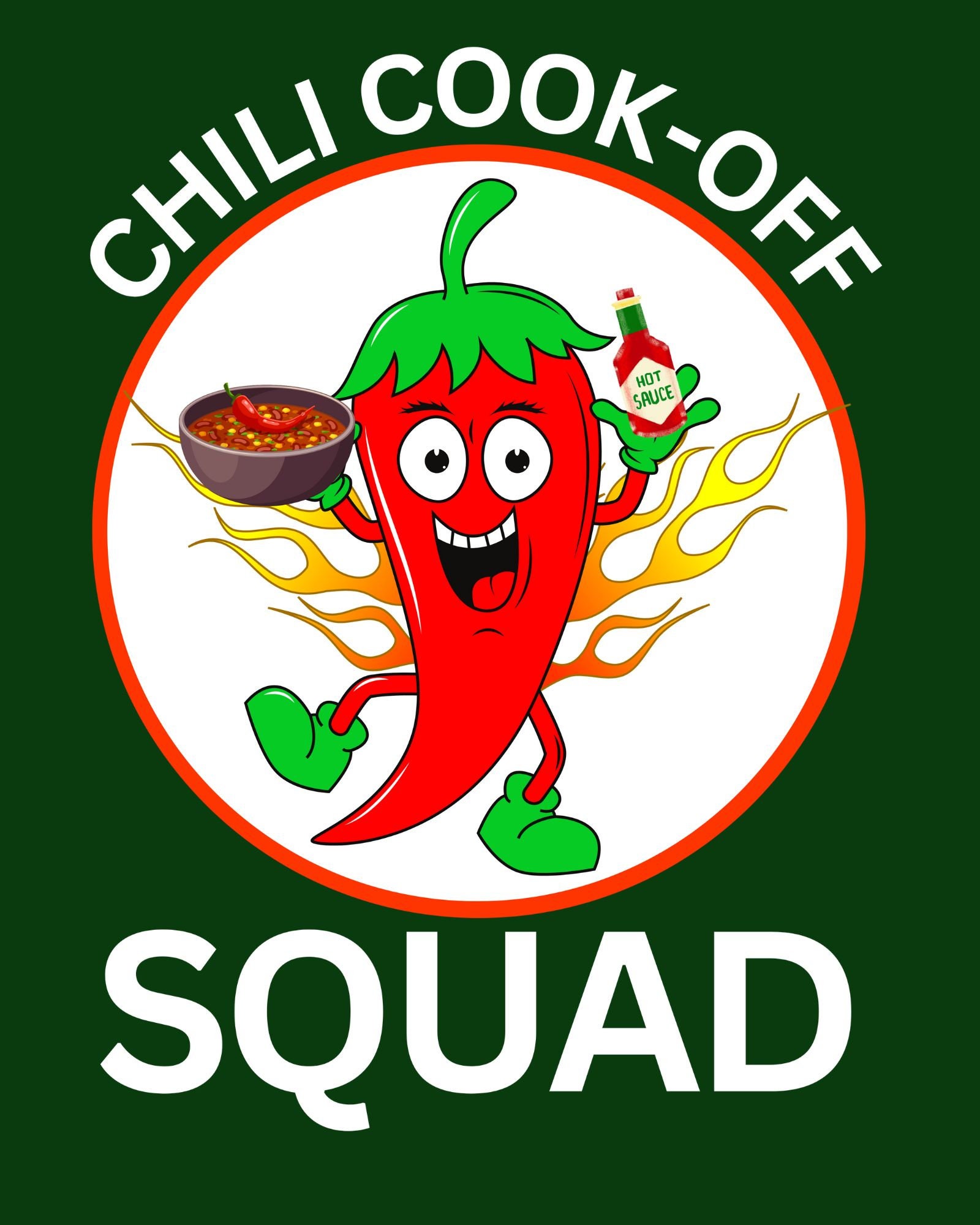 Chili Cook Off Cartoon