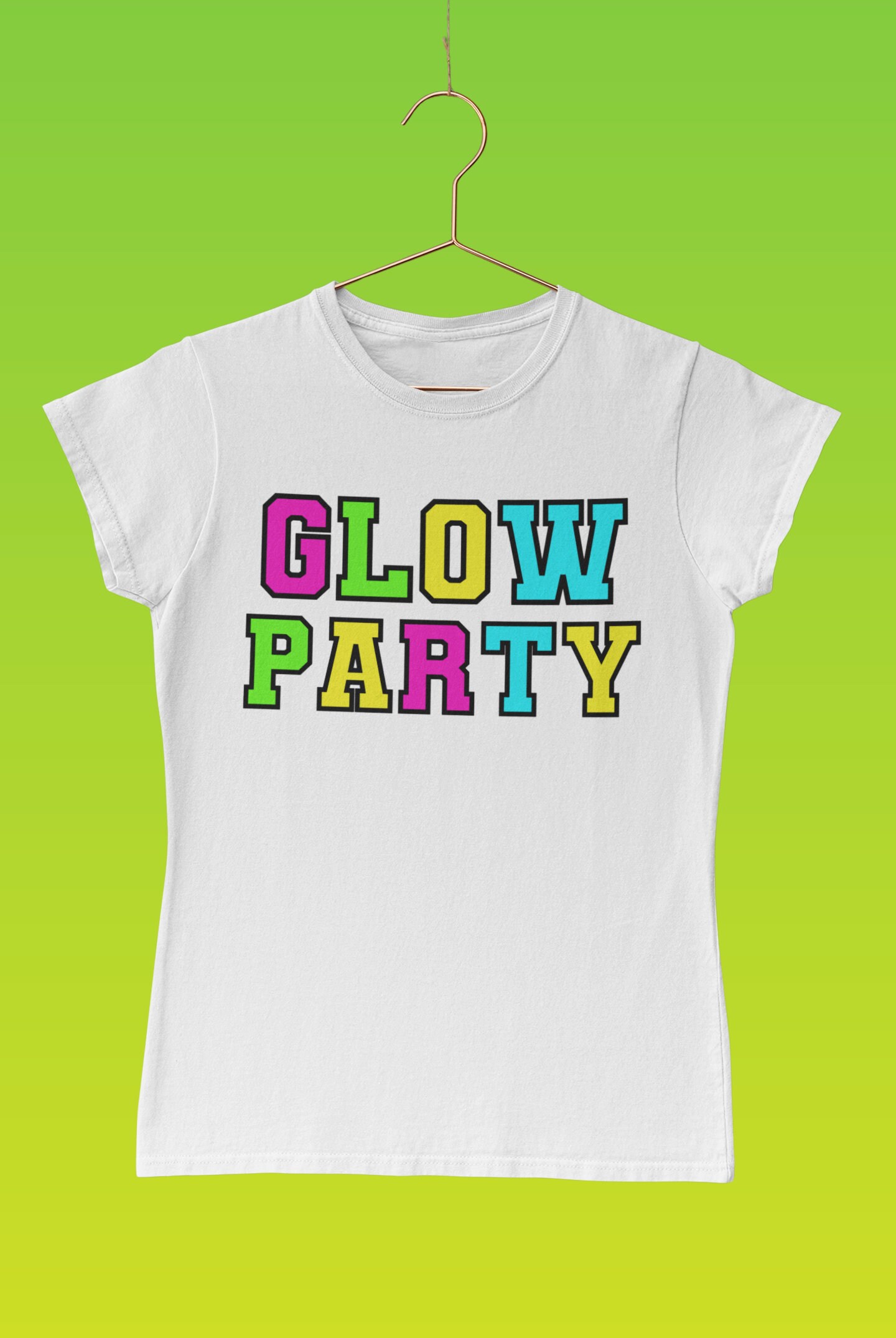Instant Digital Download Glow Party Neon Birthday Party DIY | Etsy