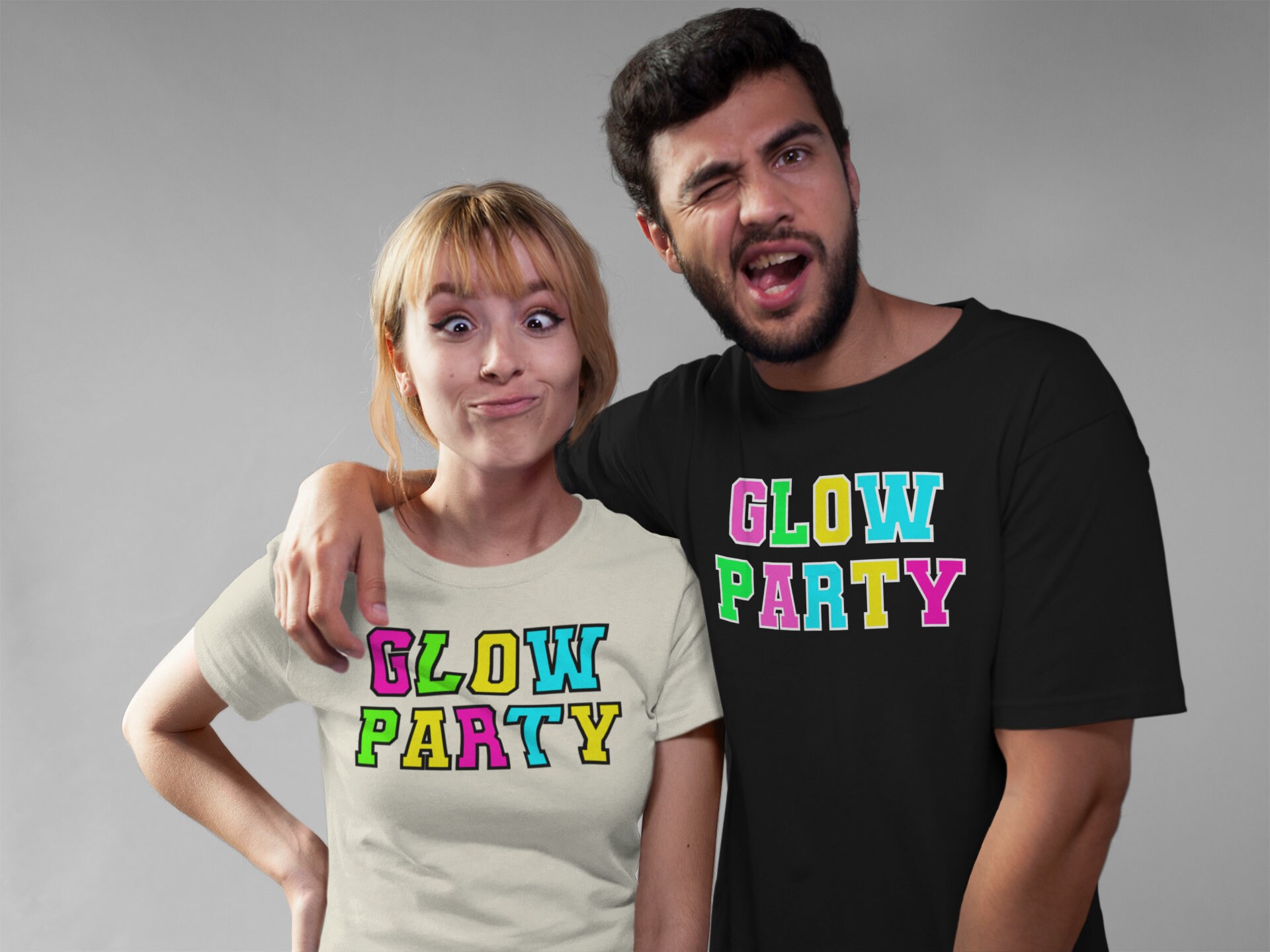 Instant Digital Download Glow Party Neon Birthday Party DIY | Etsy