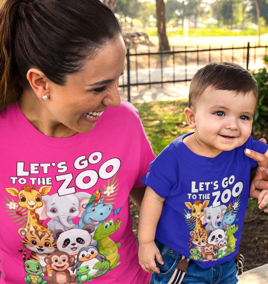 Let's Go to the Zoo Cute Animals PNG Instant Digital Download PNG DIY ...