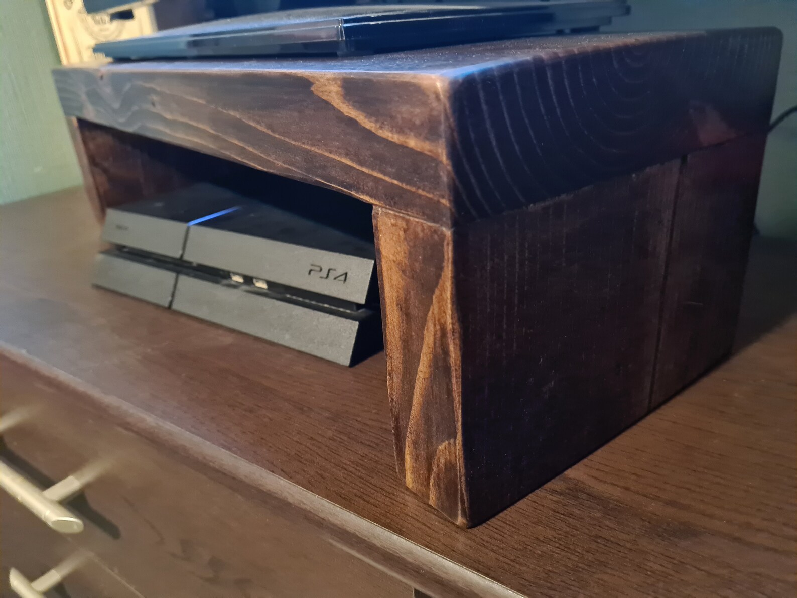 Rustic Monitor Stand Screen Riser Hand Made Industrial Desk - Etsy