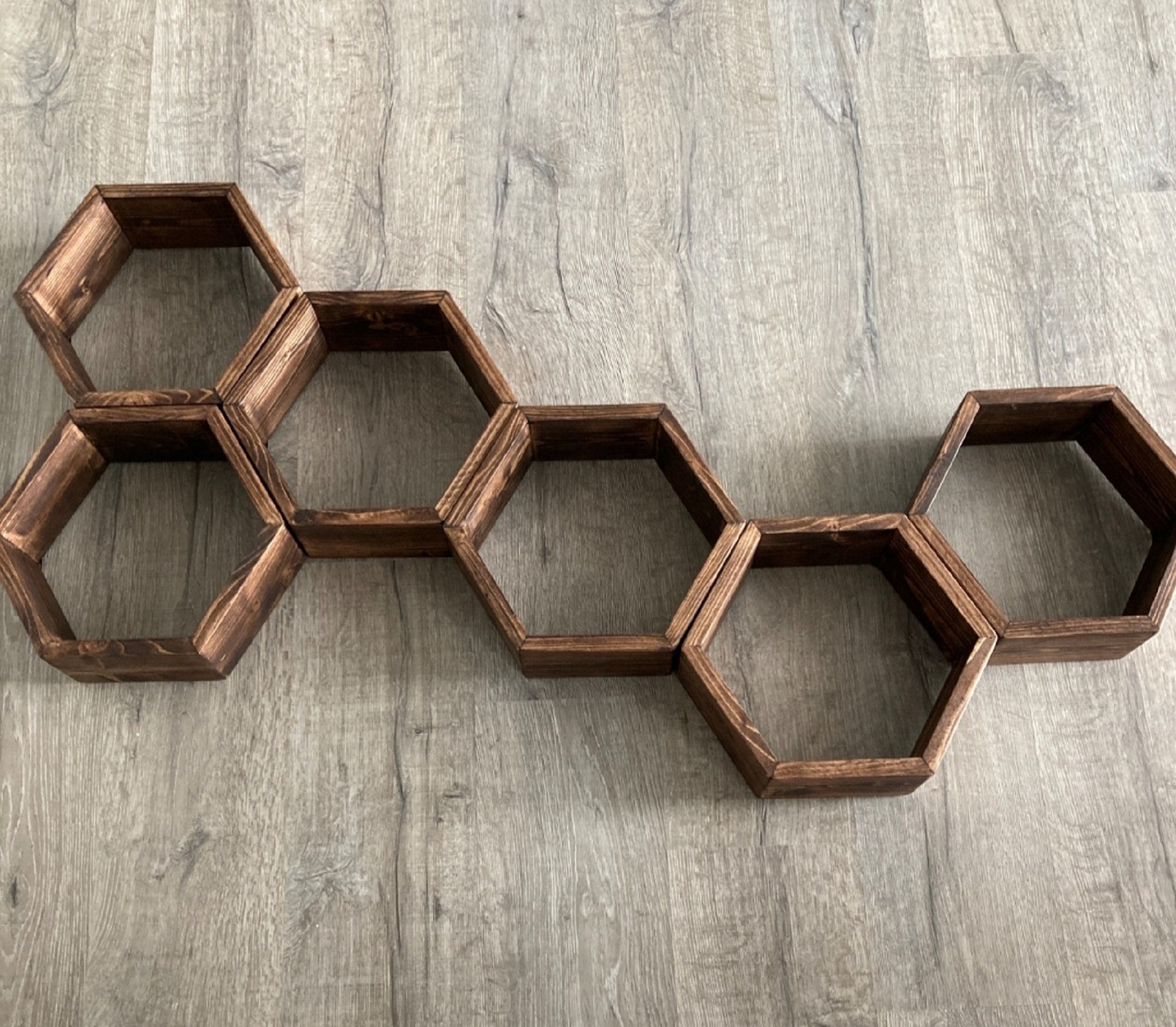 Janus medium Floating Honeycomb Hexagonal Geometric - Etsy UK