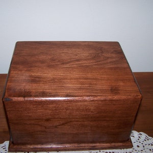 Cherry Wood Adult Cremation Urn USA - Etsy