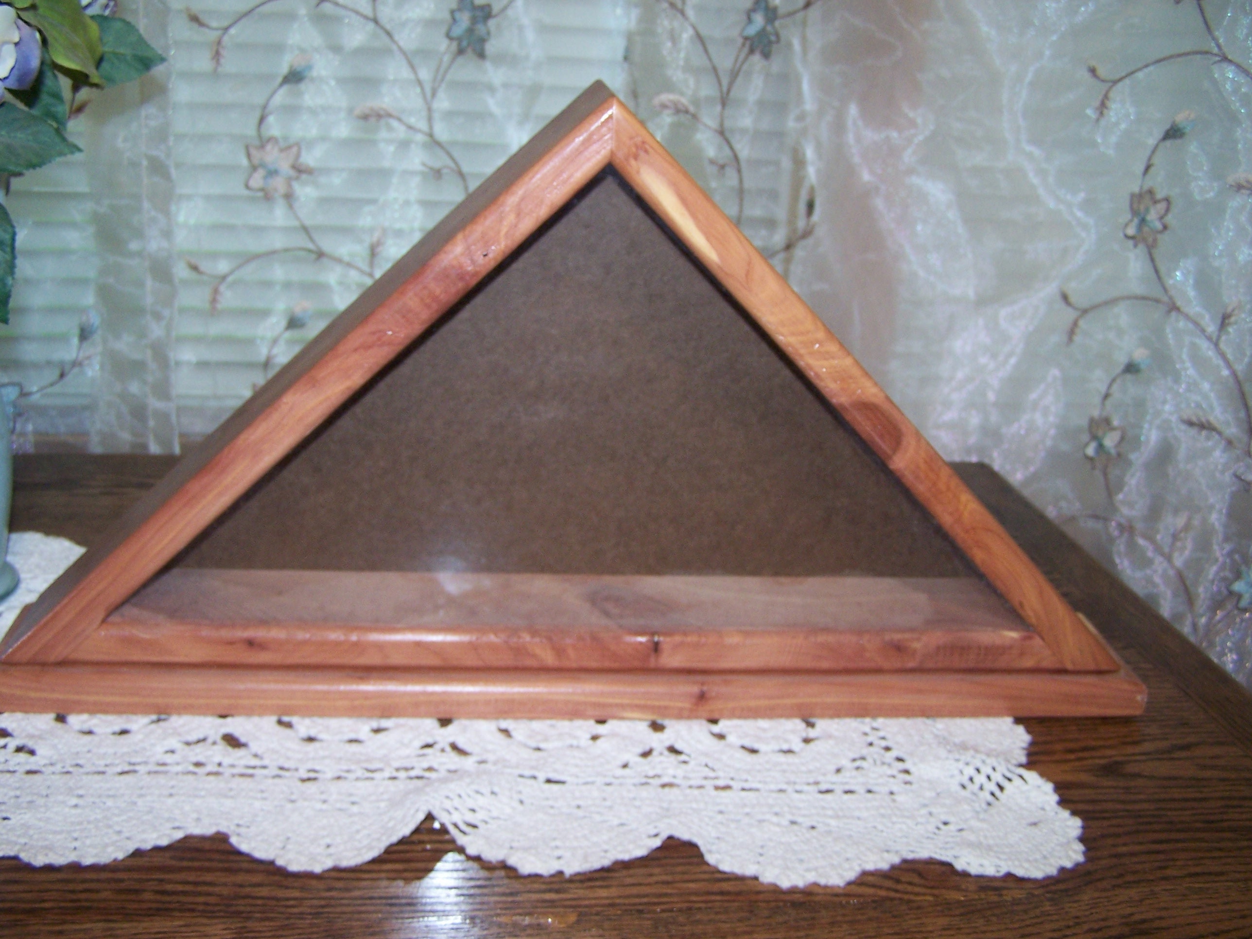 Aromatic Cedar Red Wood Flag Display Case For4" X 6 ' Flag USA Made - Etsy